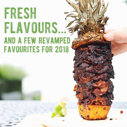 Fresh flavours... and a few revamped favourites for 2018