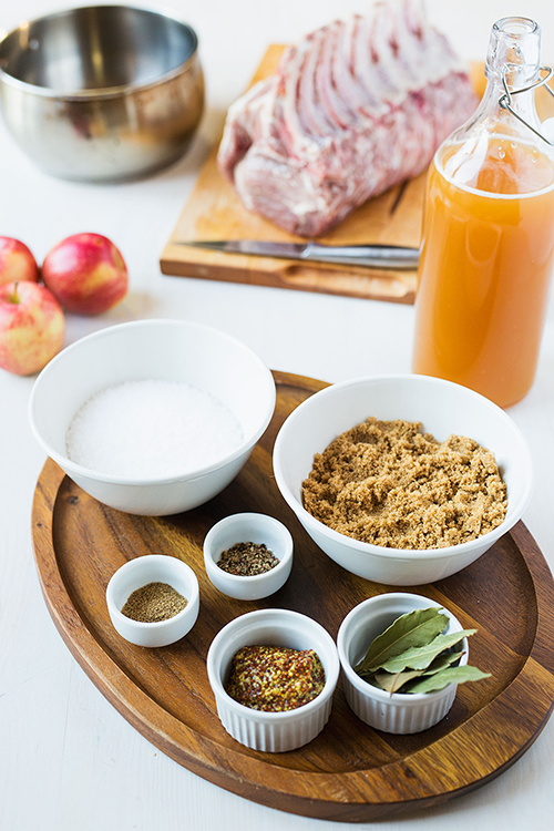 Apple cider & mustard pork rib roast... and gathering the family